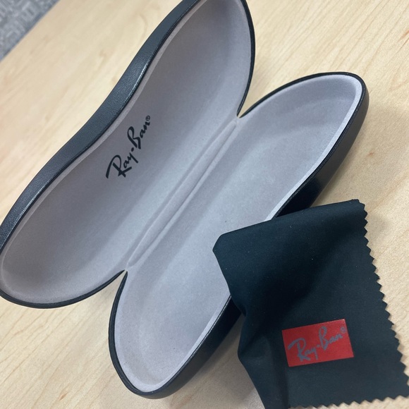 Ray-Ban | Accessories | Ray Ban Eyeglasses Sunglasses Hard Case Black ...